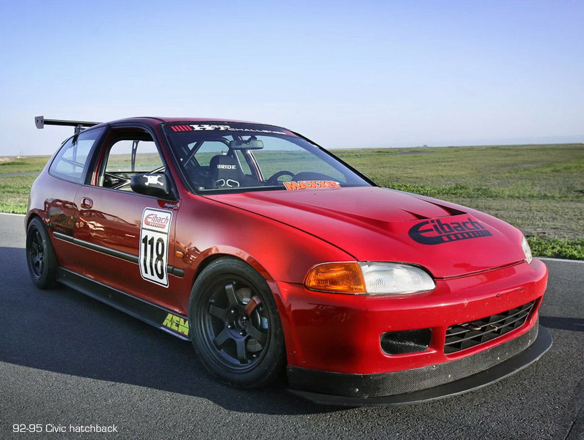 PCI 4" ALUMINUM SIDE SKIRTS for 92-95 CIVIC COUPE – HPTautosport