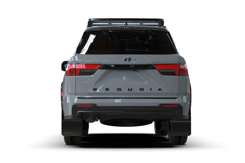 Rally Armor 23-25 Toyota Sequoia Black UR Mud Flap w/ Metallic Black L ...