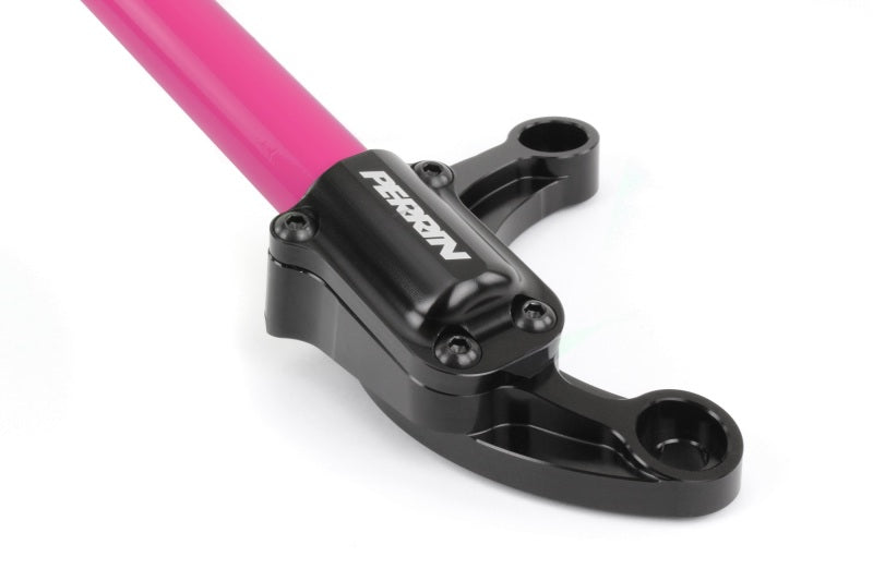 Perrin 2008+ WRX/STI Front Strut Brace - Hyper Pink – HPTautosport