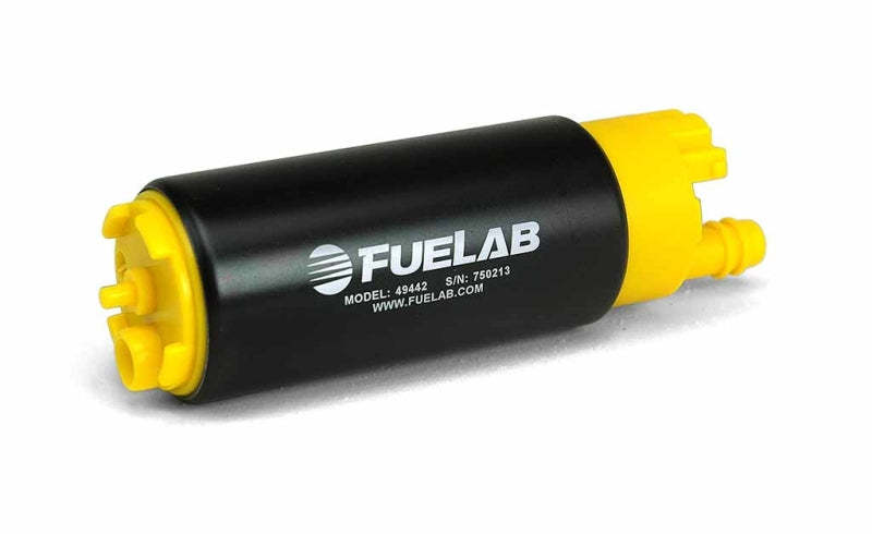Fuelab 494 High Output In-Tank Electric Fuel Pump - 340 LPH In In-Line ...